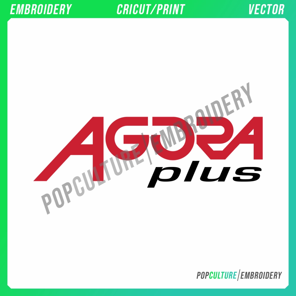 Agora Plus • Pop Culture Embroidery • Agora Plus 100k+ Embroidery & Vector Logos for your ...