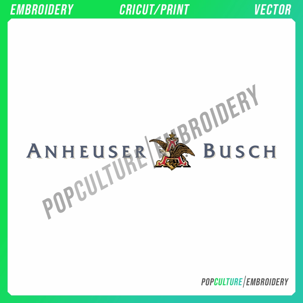 Anheuser Busch • Pop Culture Embroidery • Anheuser Busch 100k ...