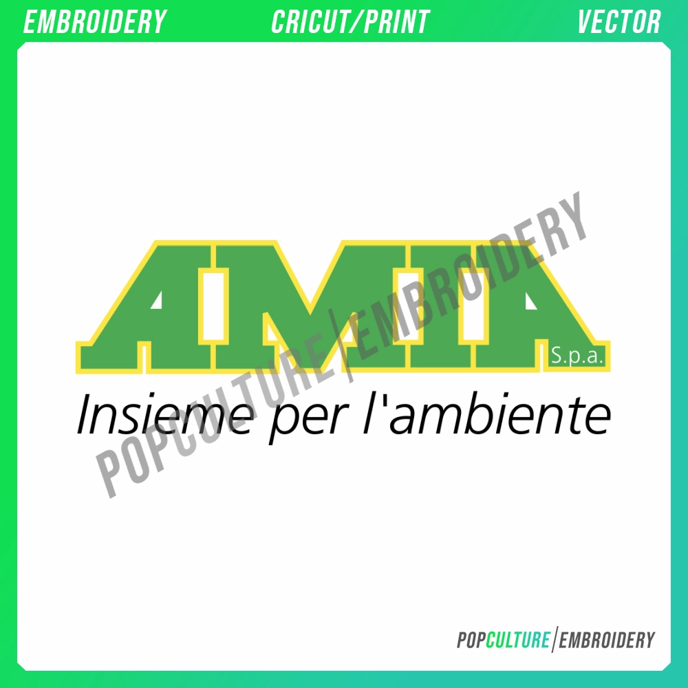 AMIA spa • Pop Culture Embroidery • AMIA spa 100k+ Embroidery & Vector Logos for your favorite ...