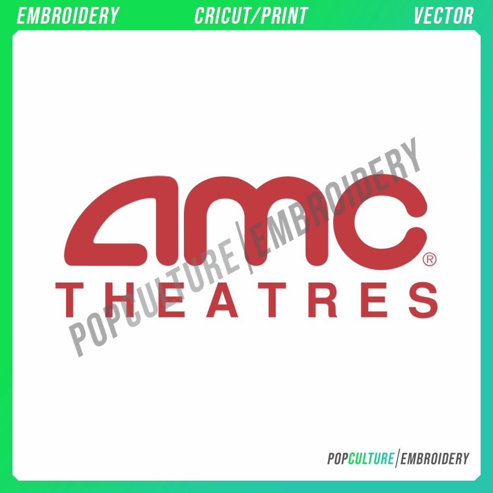 AMC Theatres • Pop Culture Embroidery • AMC Theatres 100k+ Embroidery ...