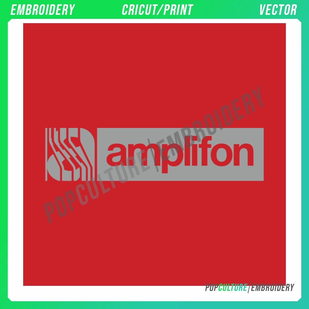 Amplifon • Pop Culture Embroidery • Amplifon 100k+ Embroidery & Vector Logos for your favorite ...