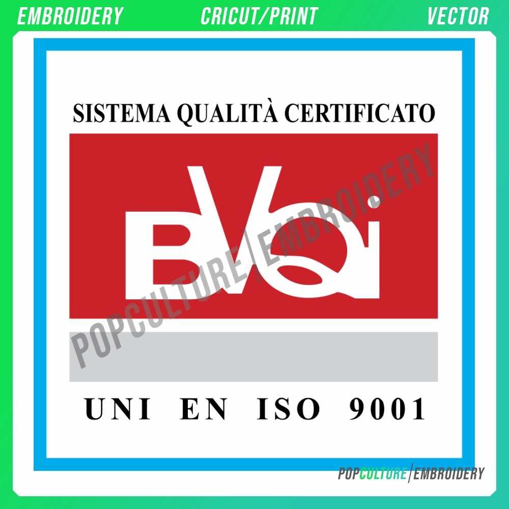 BVQI logo - Official Logo for Embroidery & Vector • Pop Culture ...