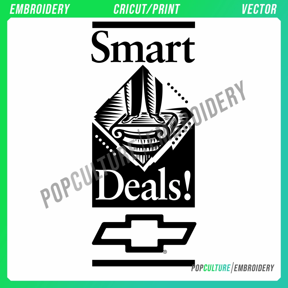 Chevrolet Smart Deals logo - Official Logo for Embroidery & Vector ...