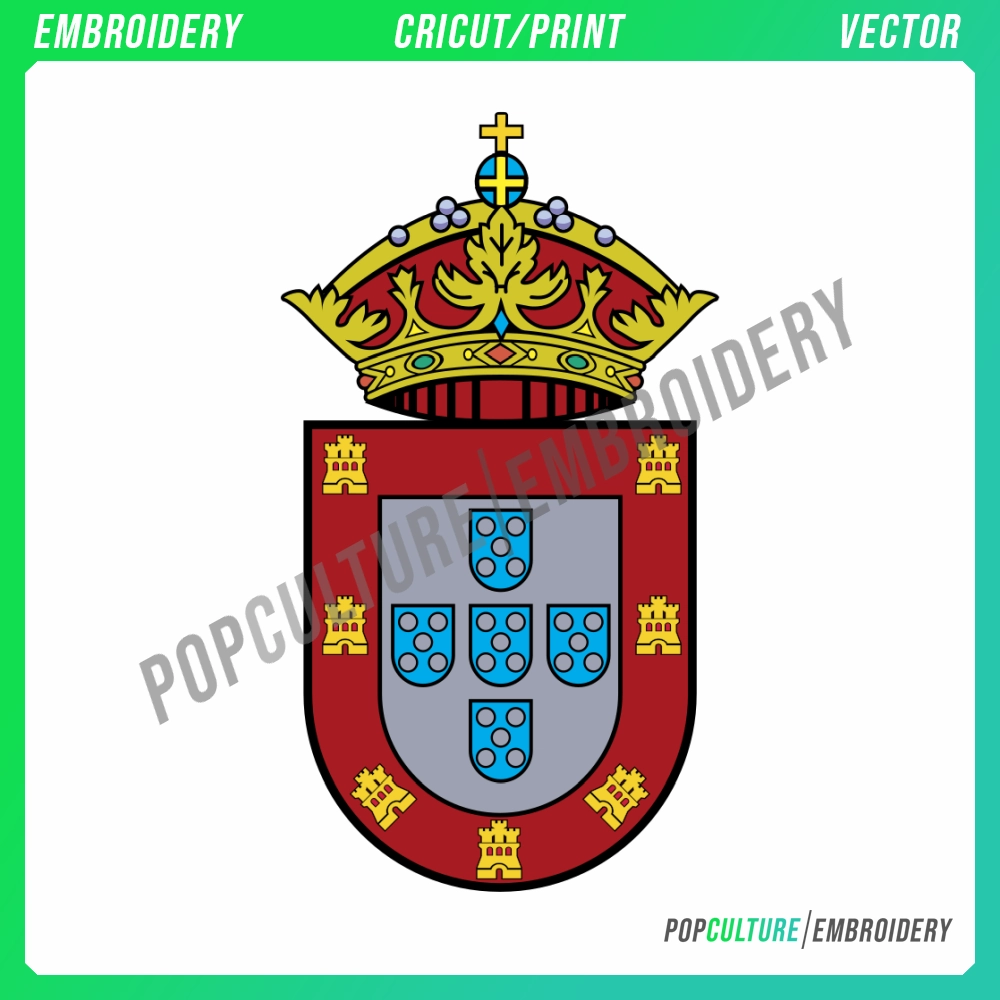 Ceuta - Official Logo for Embroidery & Vector • Pop Culture Embroidery ...