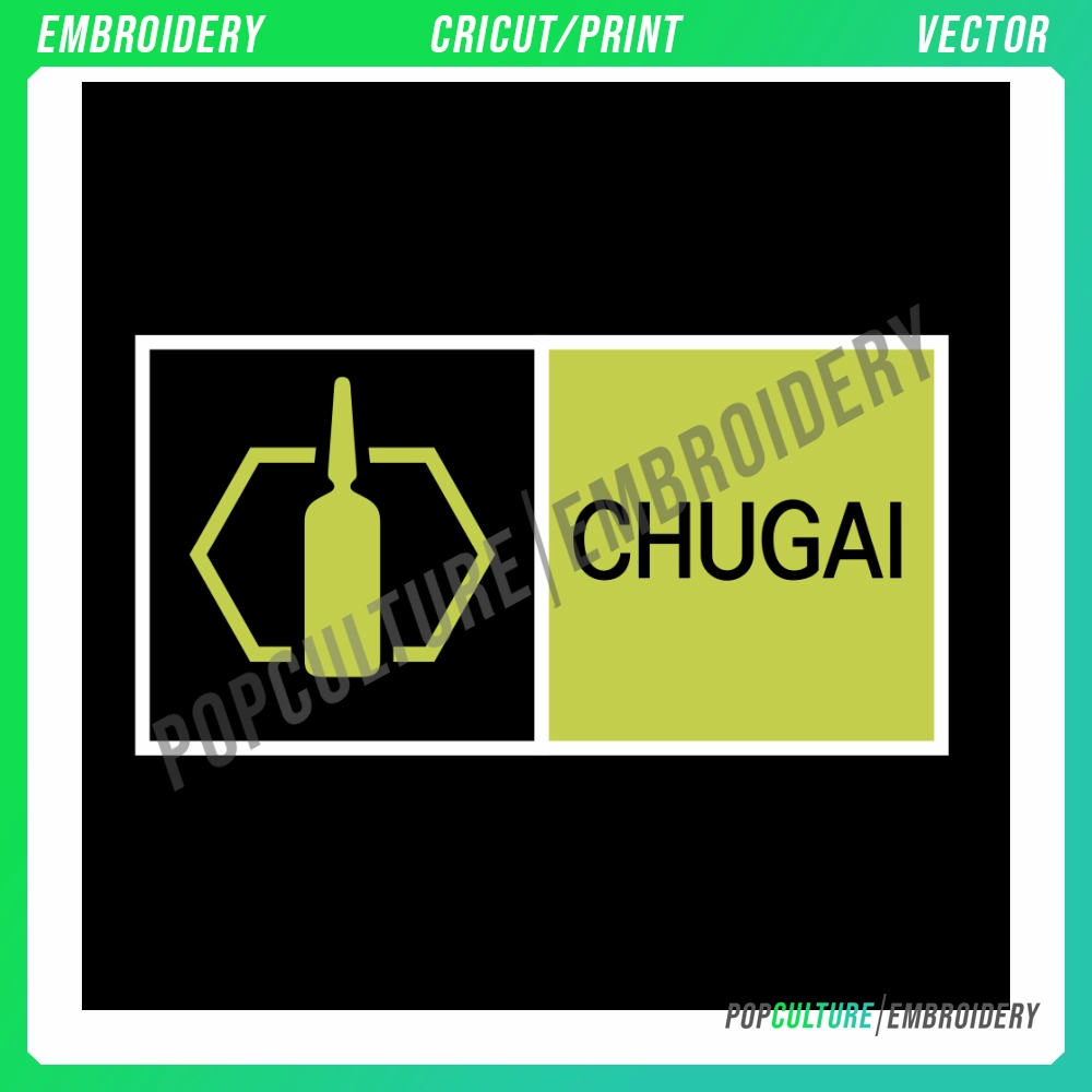 Chugai Pharmaceutical - Official Logo for Embroidery & Vector • Pop ...