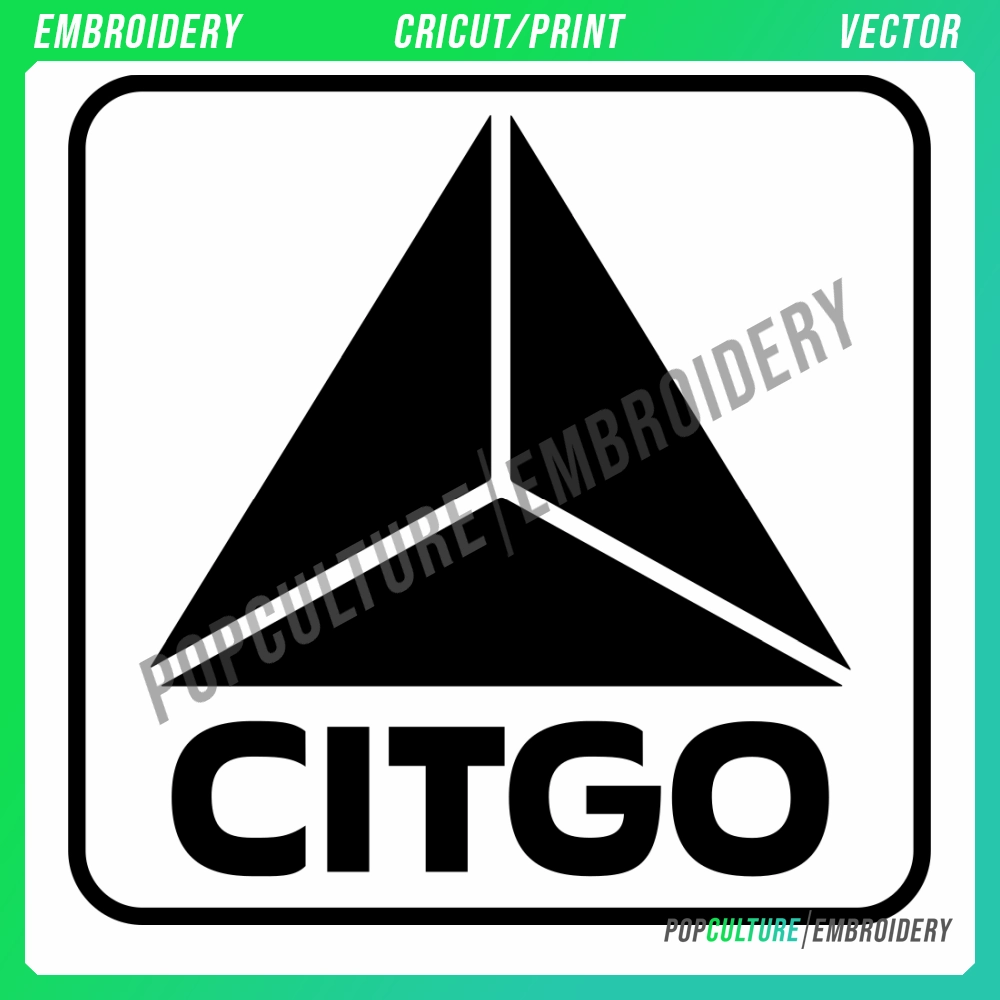 Citgo logo - Official Logo for Embroidery & Vector • Pop Culture ...