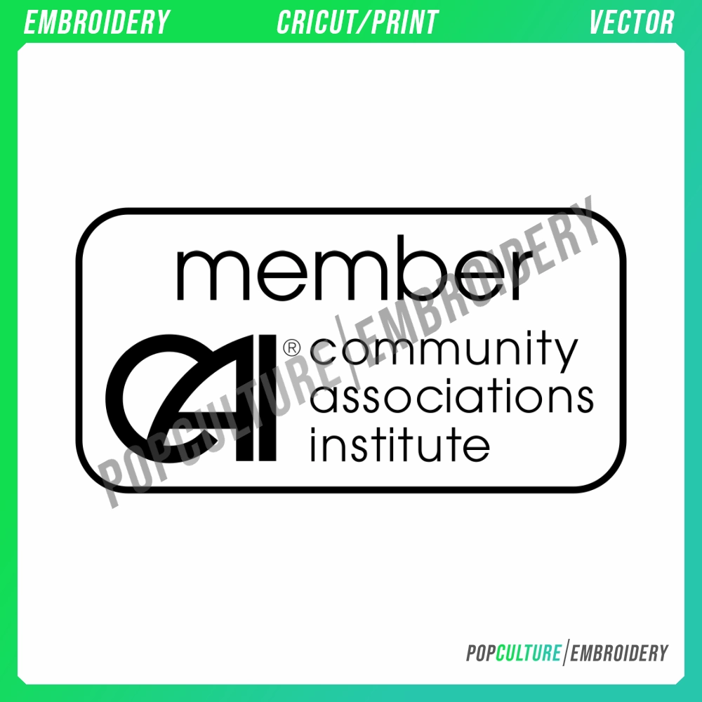 CAI - Official Logo for Embroidery & Vector • Pop Culture Embroidery ...