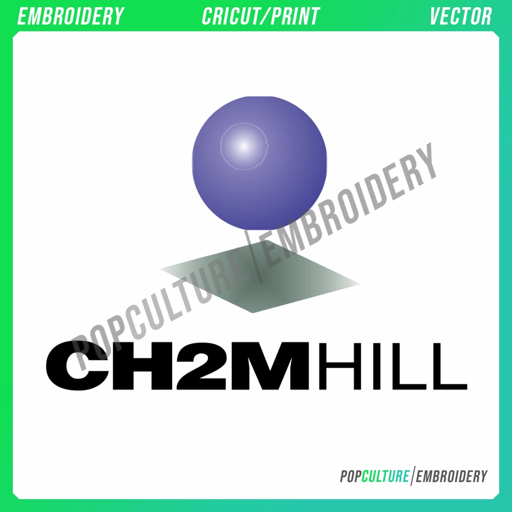 CH2M Hill - Official Logo for Embroidery & Vector • Pop Culture Embroidery • 100k+ Embroidery ...