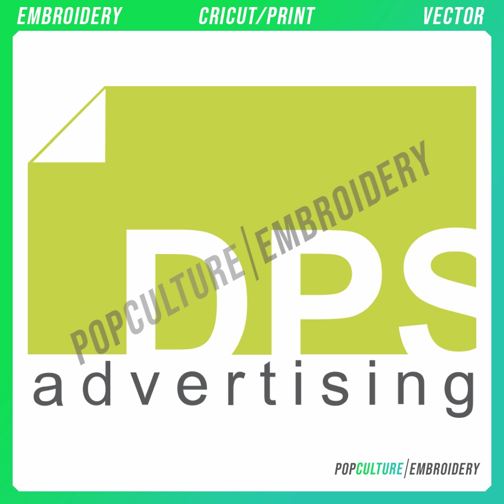 DPS advertising - Official Logo for Embroidery & Vector • Pop Culture ...