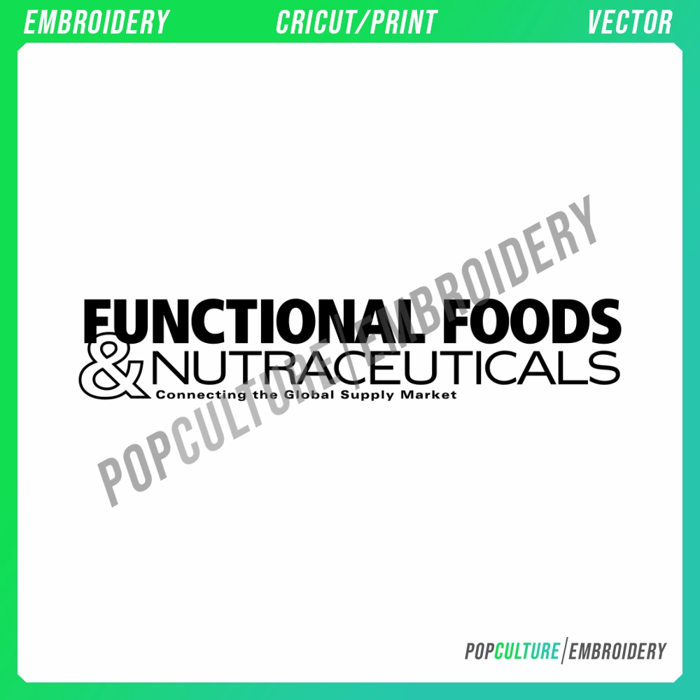 Functional Foods and Nutraceuticals - Official Logo for Embroidery ...