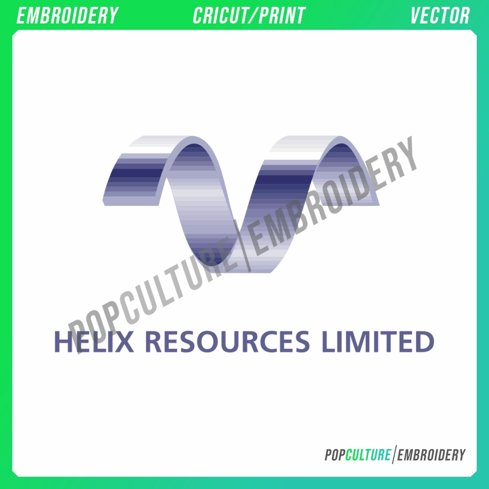 Helix Resources Limited - Official Logo for Embroidery & Vector • Pop ...