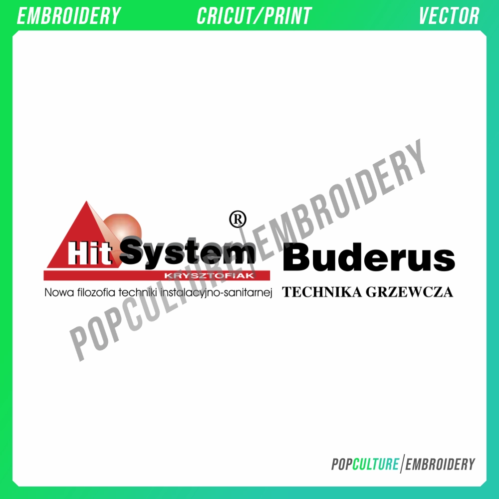 Hit System - Official Logo for Embroidery & Vector • Pop Culture ...