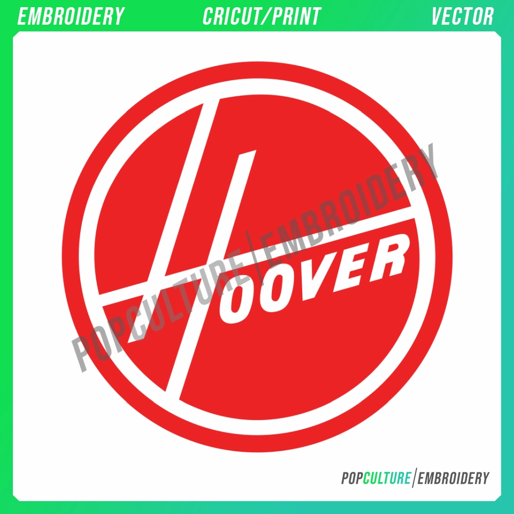 Hoover Logo - Official Logo for Embroidery & Vector • Pop Culture ...
