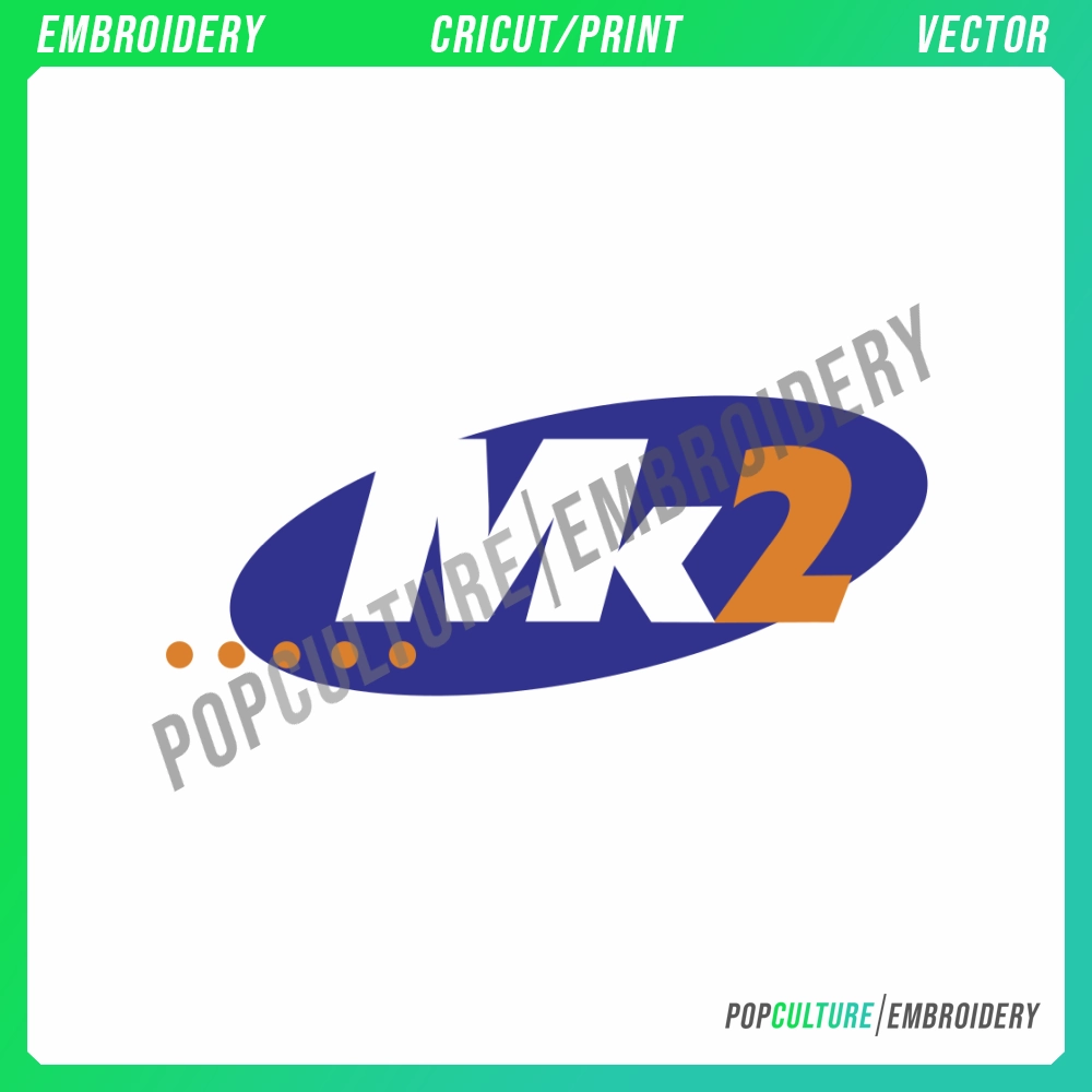 Mk - Official Logo for Embroidery & Vector • Pop Culture Embroidery ...