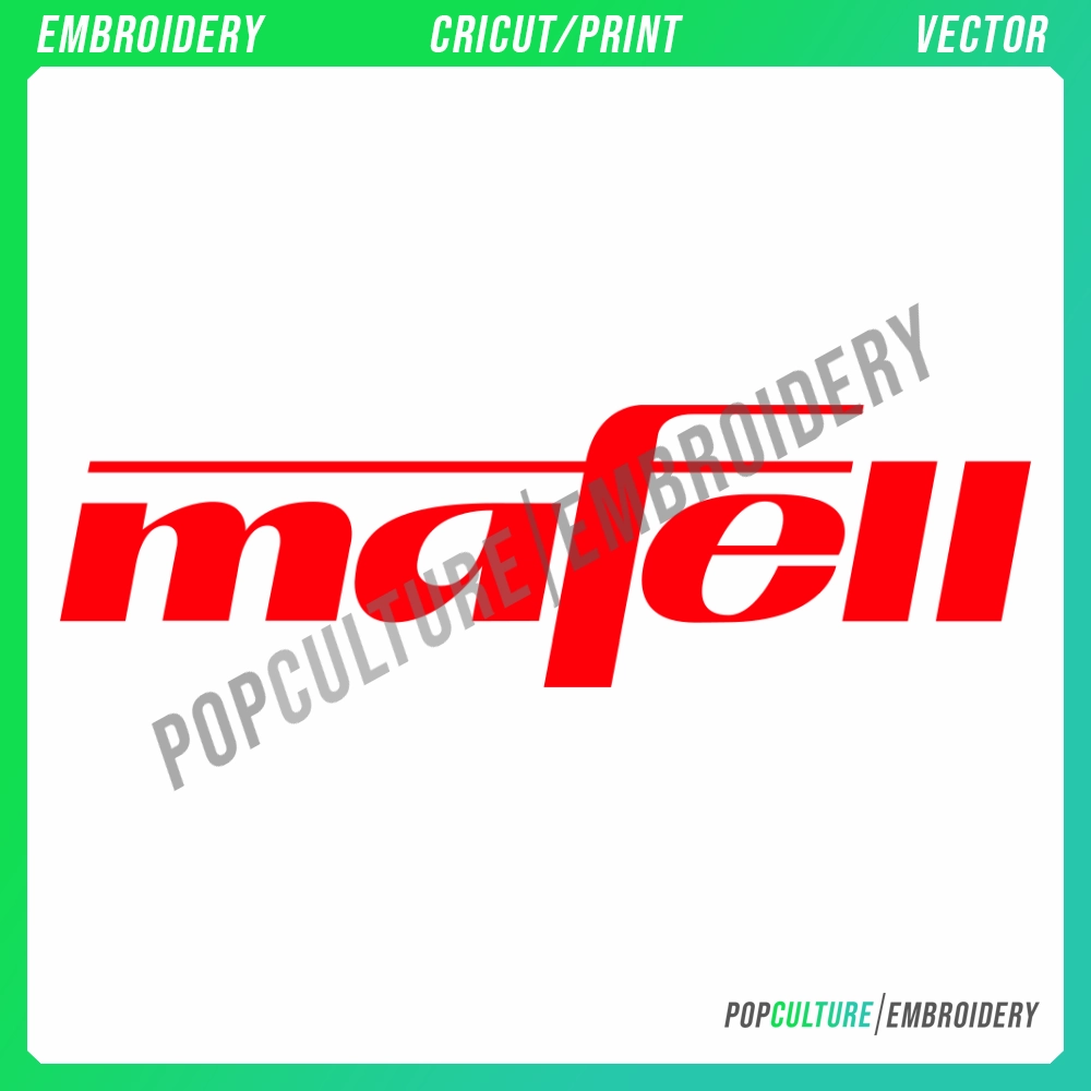 Mafell Logo - Official Logo for Embroidery & Vector • Pop Culture ...