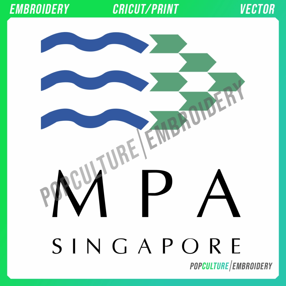 MPA - Official Logo for Embroidery & Vector • Pop Culture Embroidery ...