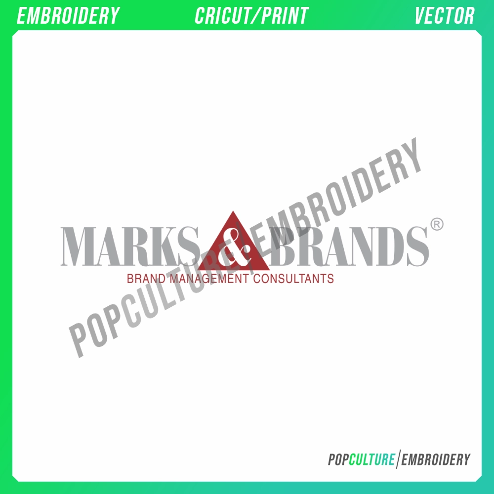Marks & Brands - Official Logo for Embroidery & Vector • Pop Culture ...