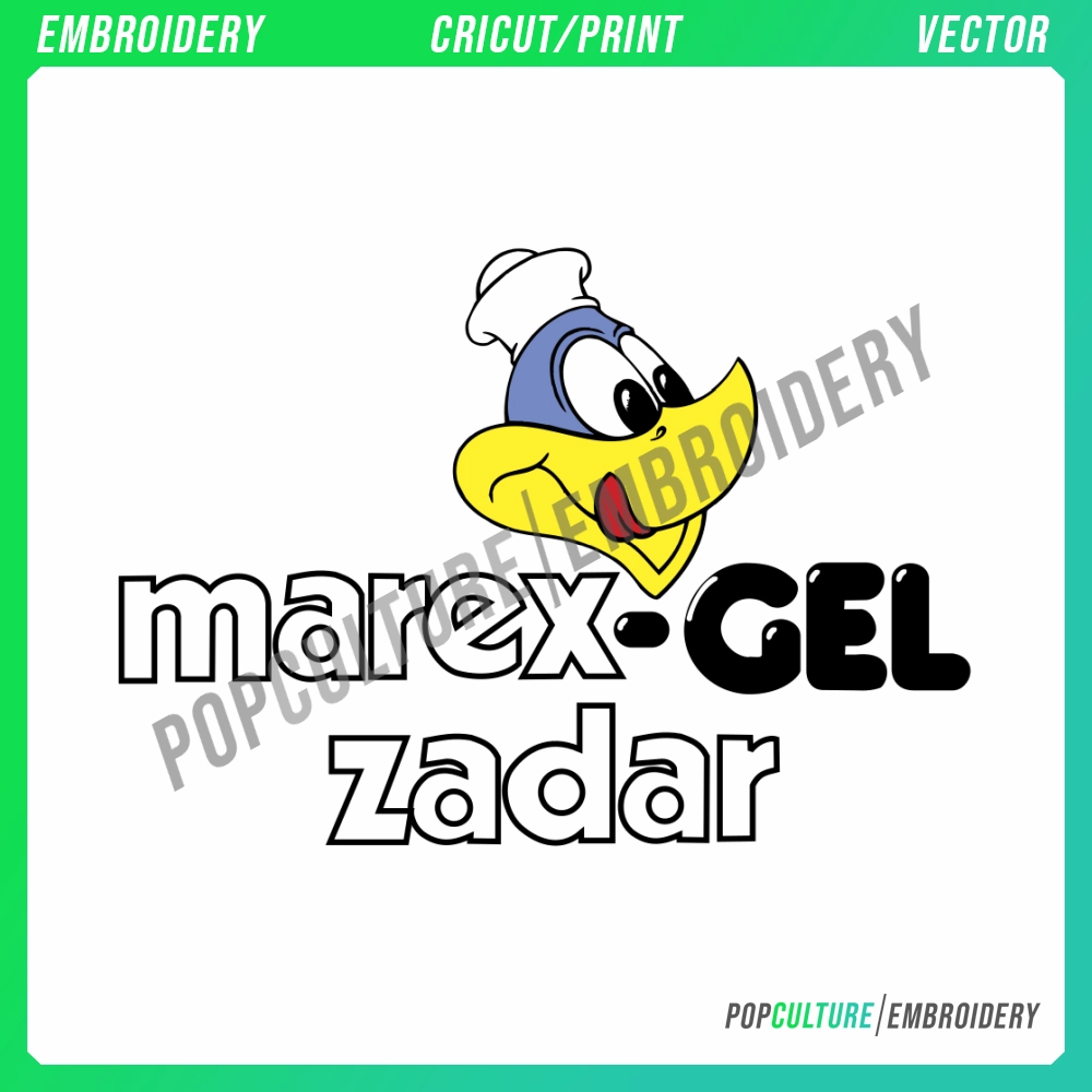 Marex Gel - Official Logo for Embroidery & Vector • Pop Culture Embroidery • 100k+ Embroidery ...