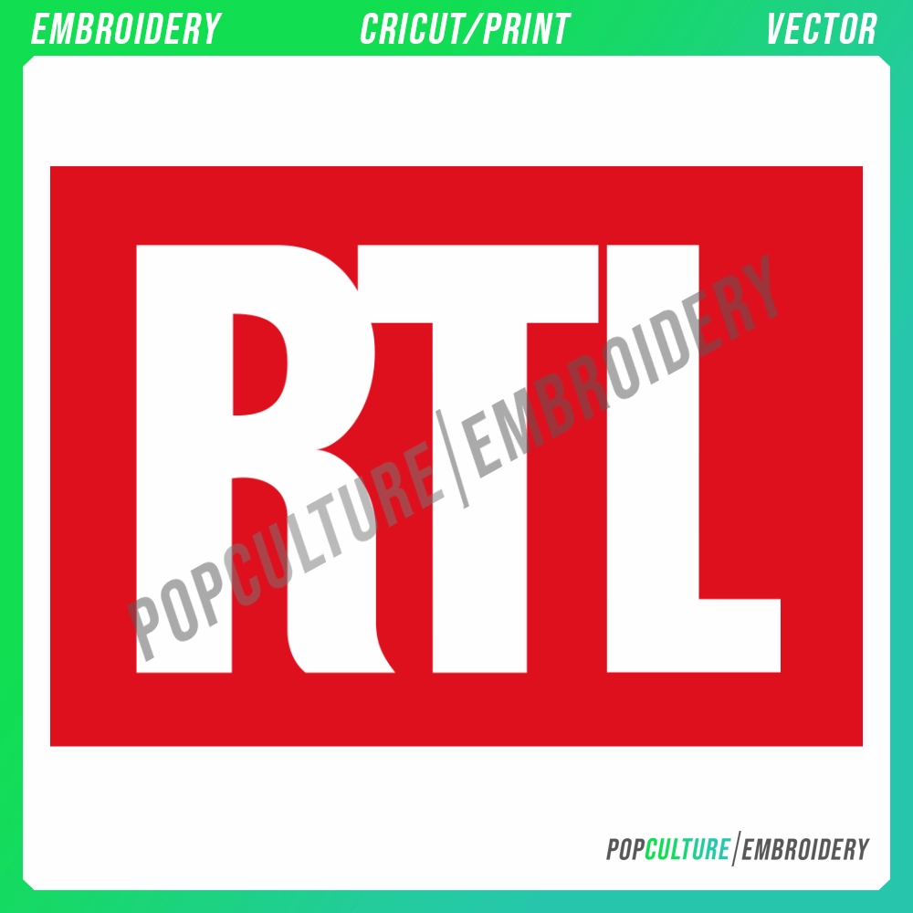 Rtl Logo - Official Logo for Embroidery & Vector • Pop Culture ...