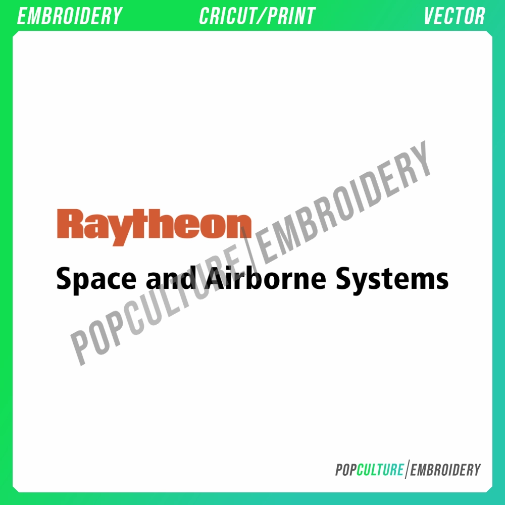 Raytheon Space and Airborne Systems - Official Logo for Embroidery ...