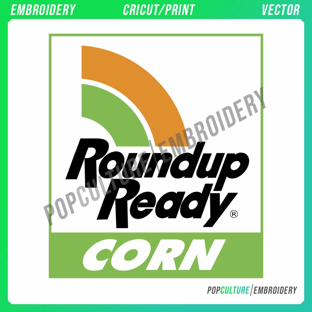 Roundup Ready - Official Logo for Embroidery & Vector • Pop Culture ...