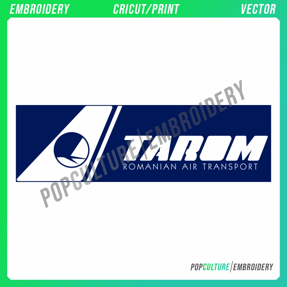 Tarom Logo - Official Logo for Embroidery & Vector • Pop Culture ...