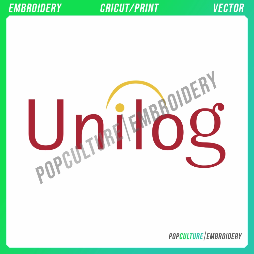 Unilog - Official Logo for Embroidery & Vector • Pop Culture Embroidery ...