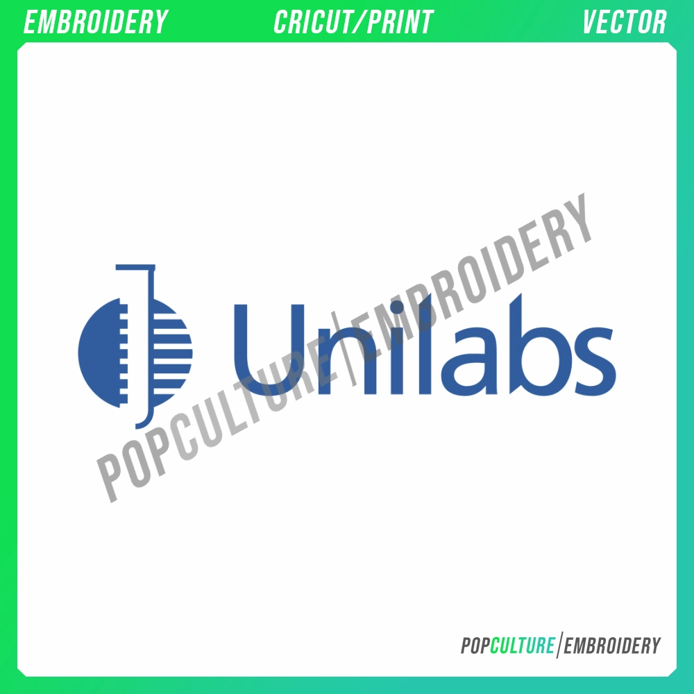Unilabs - Official Logo for Embroidery & Vector • Pop Culture ...